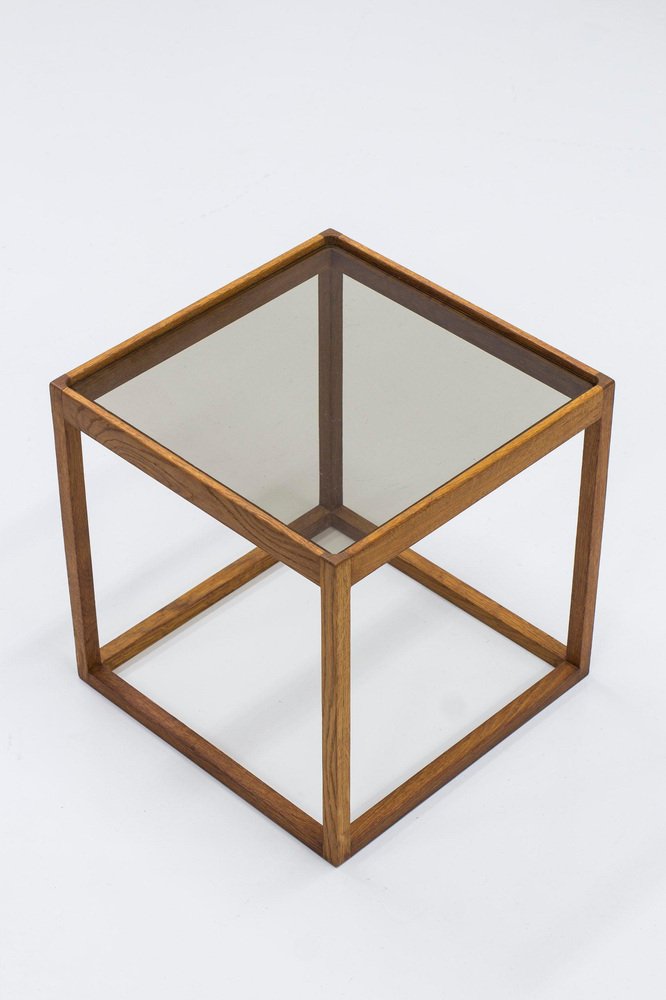 Cube Tables by Kurt Østervig for KP Møbler, 1960s, Set of 2 for sale at Pamono