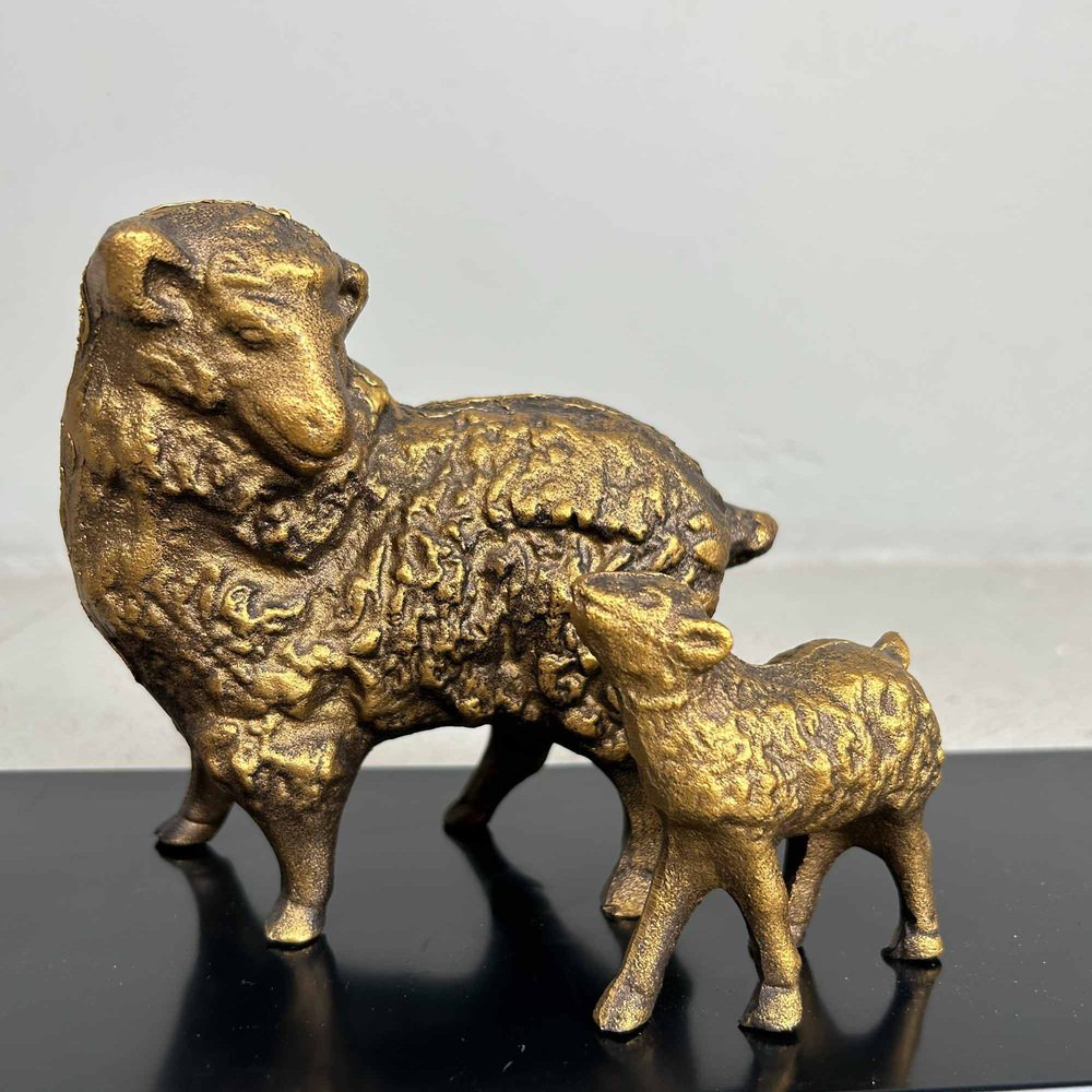 Japanese Copper Statues from Takaoka, Japan, 1970s, Set of 2 for sale ...