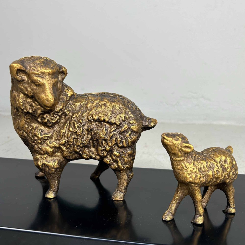 Japanese Copper Statues from Takaoka, Japan, 1970s, Set of 2 for sale ...