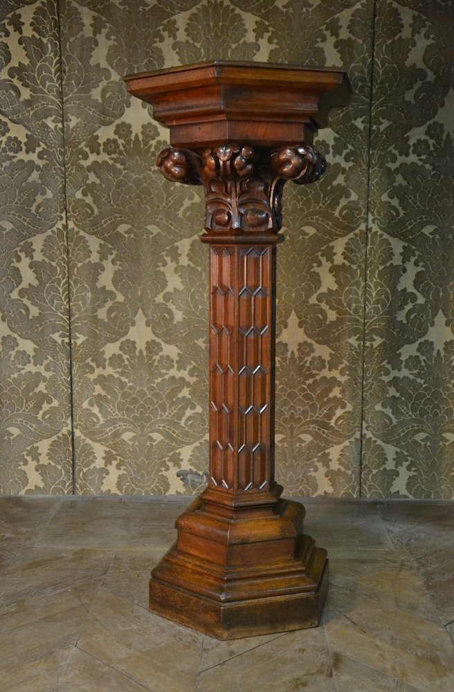 Gothic Style Column, 1890s for sale at Pamono