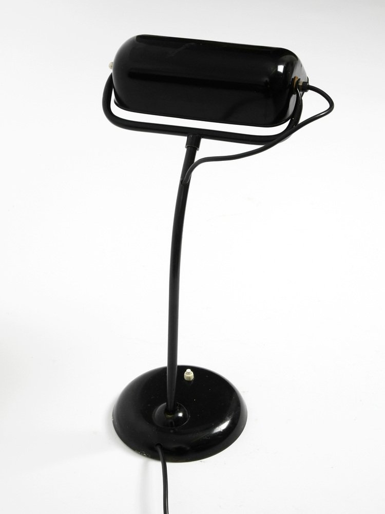 Industrial Metal Table Lamp Model 6581 in Black from Kaiser Idell ...