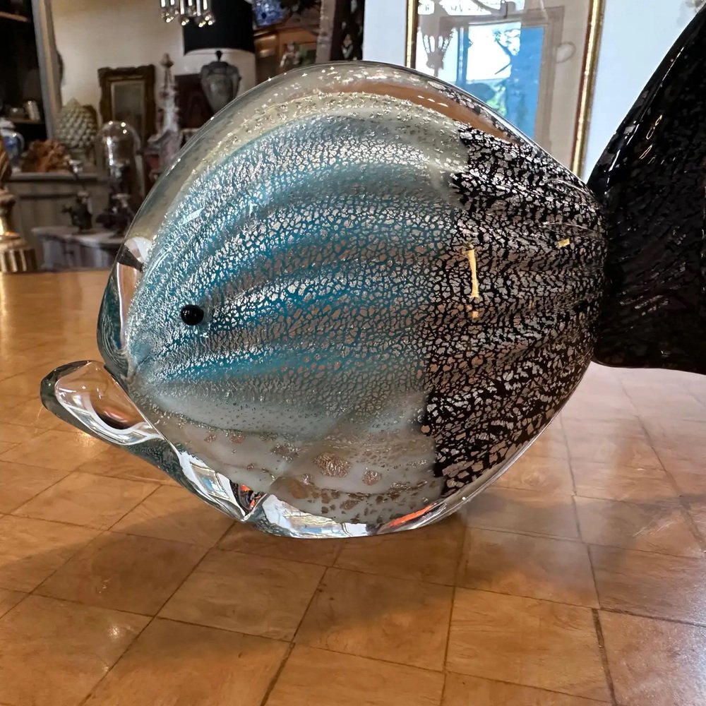 Modernist Murano Glass Figure of Tropical Fish by Livio Seguso for ...
