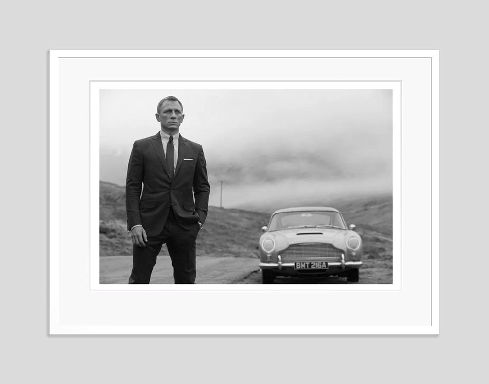 Daniel Craig as Bond, Archival Pigment Print, Framed for sale at Pamono