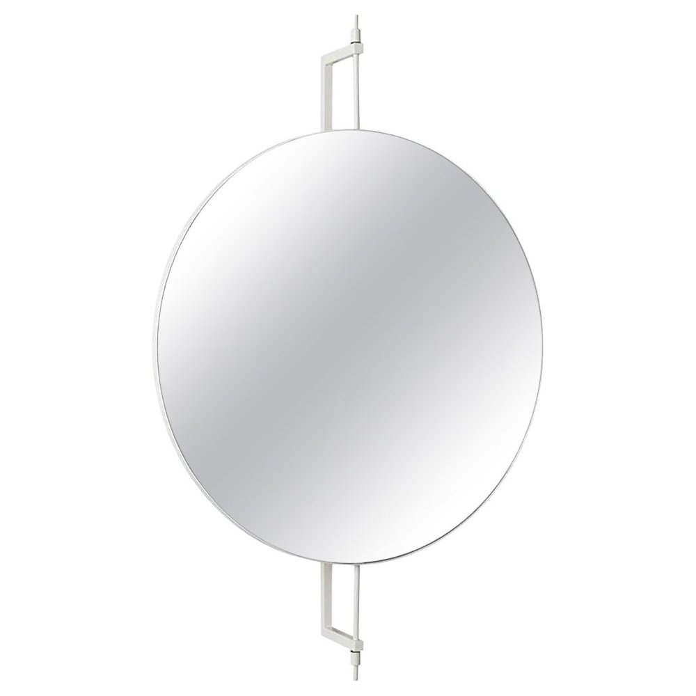 Stainless Steel Circle Rotating Mirror by Kristina Dam Studio for sale ...