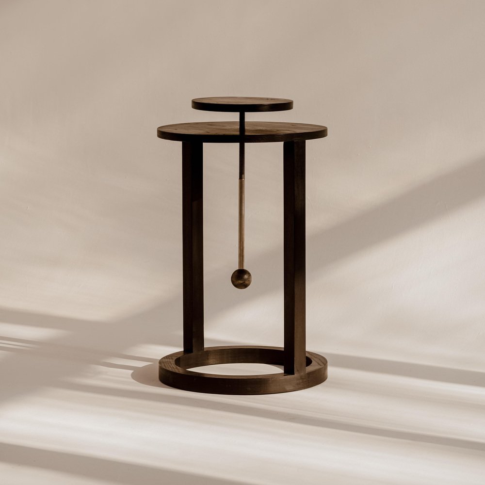 Square Drop Shelf Side Table by Nów for sale at Pamono