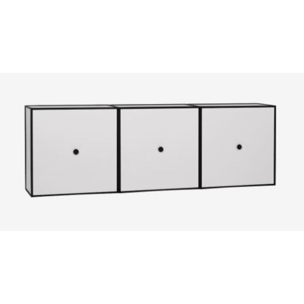 42 Smoked Oak Frame View Box by Lassen for sale at Pamono