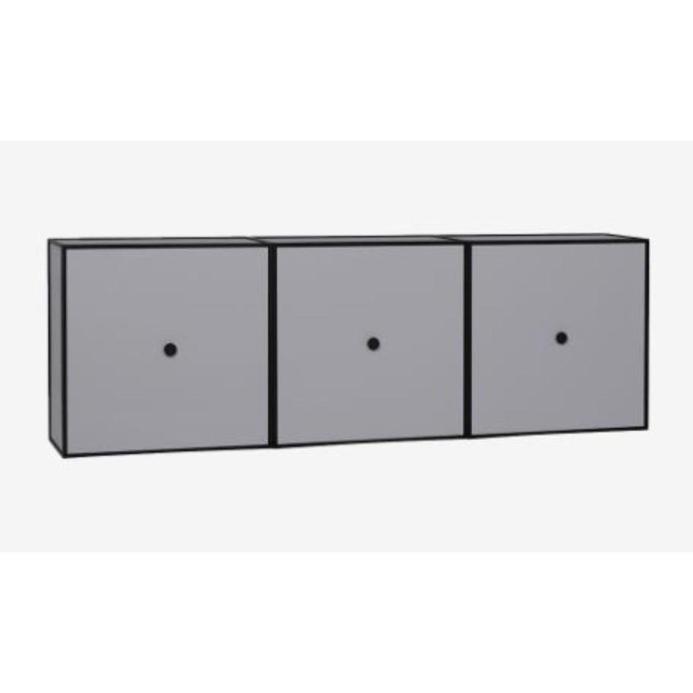 42 Smoked Oak Frame View Box by Lassen for sale at Pamono