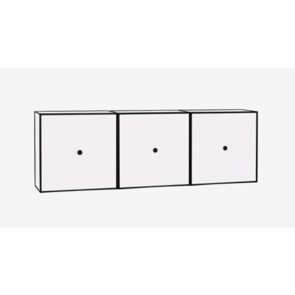 42 Smoked Oak Frame View Box by Lassen for sale at Pamono
