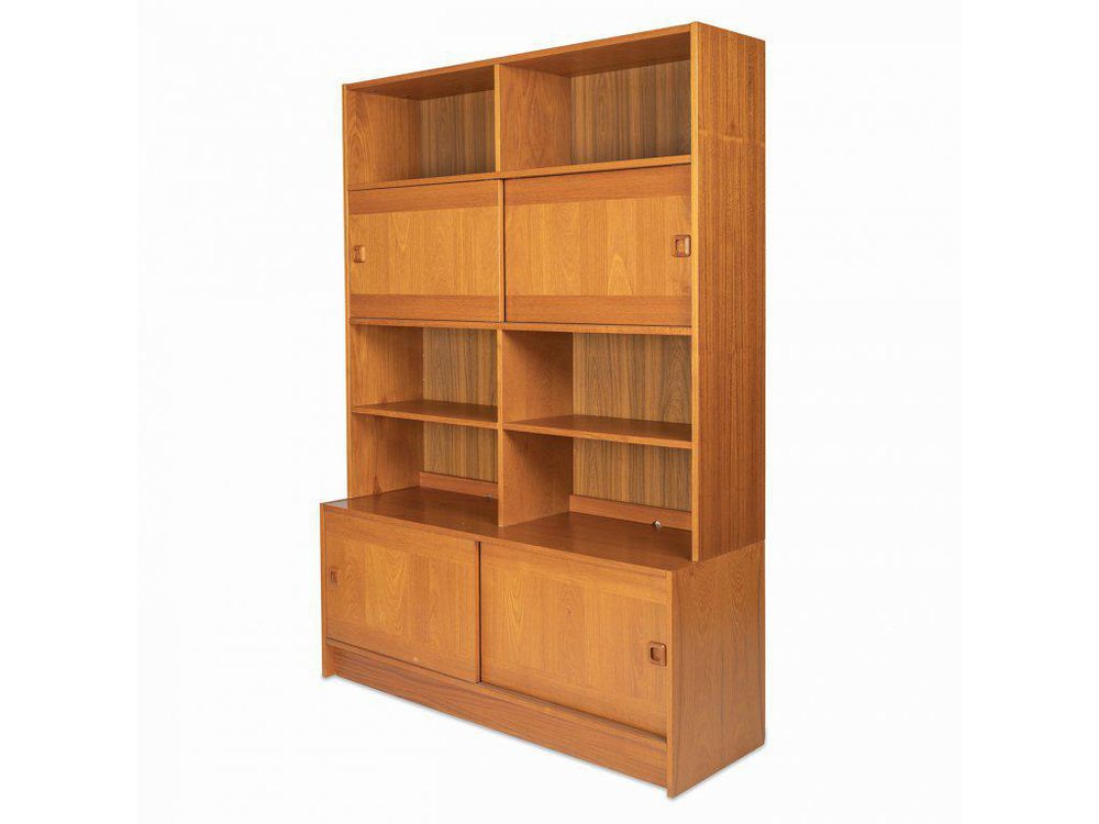 Wooden Domino Shelf System, 1960s for sale at Pamono