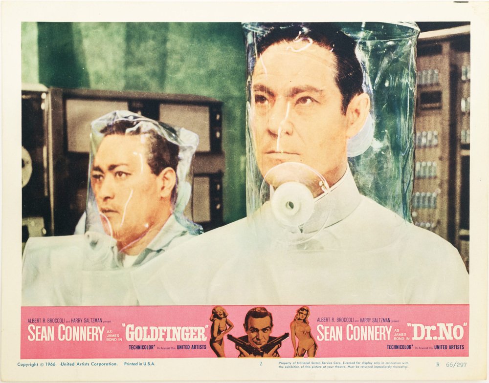 Vintage Dr. No Lobby Card in Black Frame, 1960s for sale at Pamono