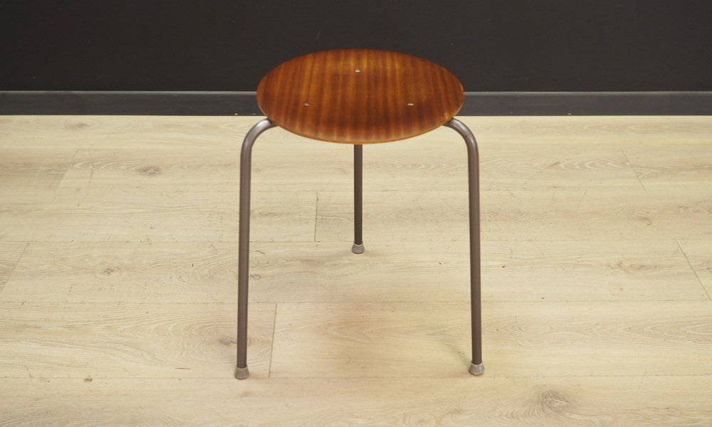 Vintage Danish Stool, 1970s for sale at Pamono