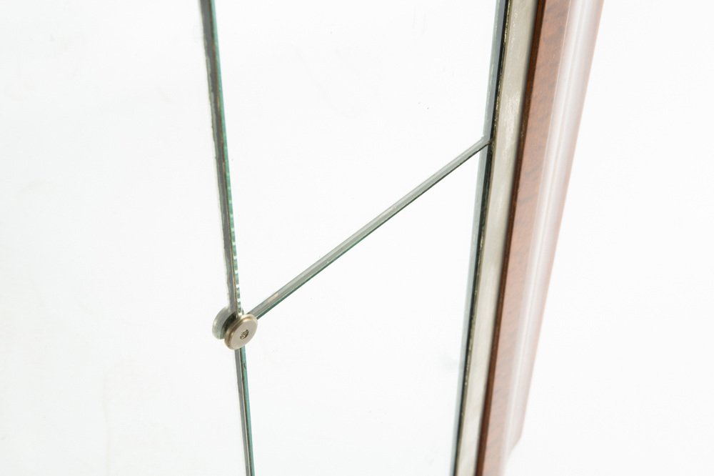 Large French Art Deco Wall Mirror, 1930s for sale at Pamono