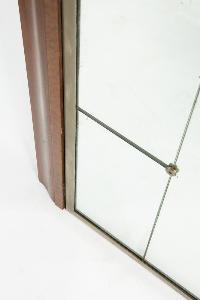 Large French Art Deco Wall Mirror, 1930s for sale at Pamono