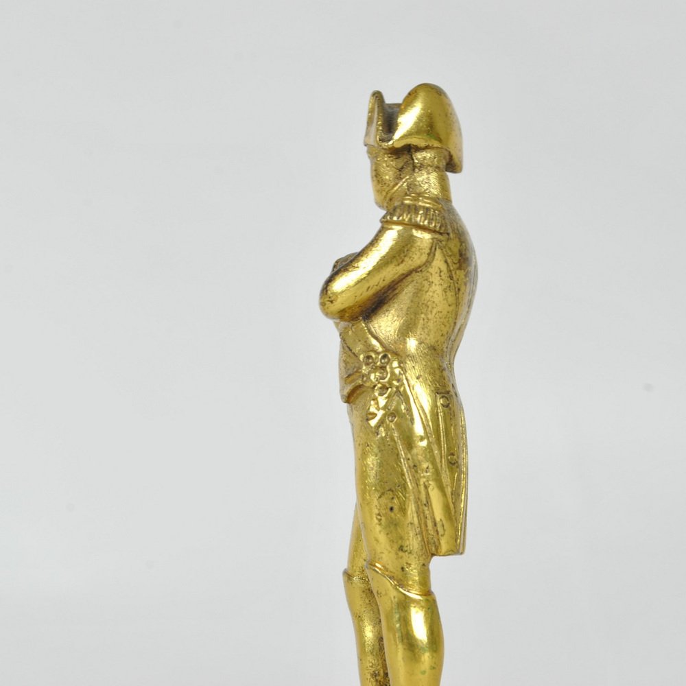 Gilded Bronze Sculpture of Napoleon Bonaparte Standing, 19th Century ...