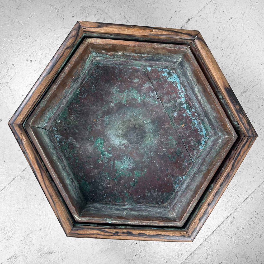 Meiji Japanese Hibachi Fire Pot, 1890s for sale at Pamono