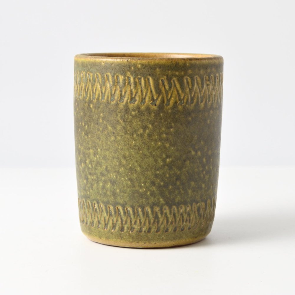 German Studio Pottery Tumbler by Rudi Stahl, 1960s for sale at Pamono