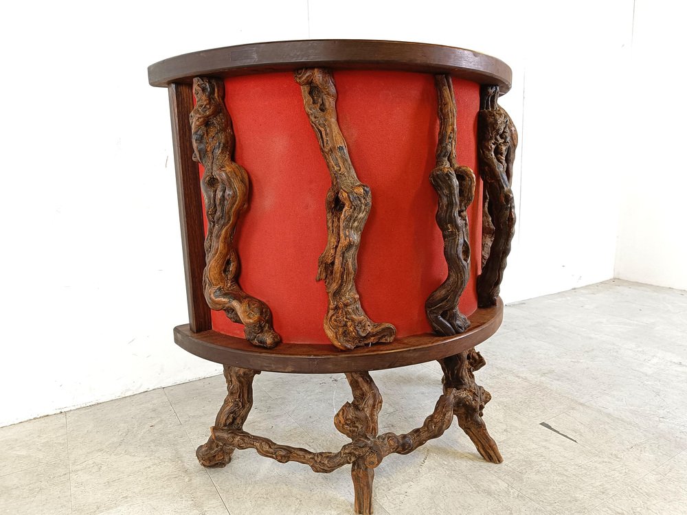 Vintage Vine Wood Bar, 1950s for sale at Pamono