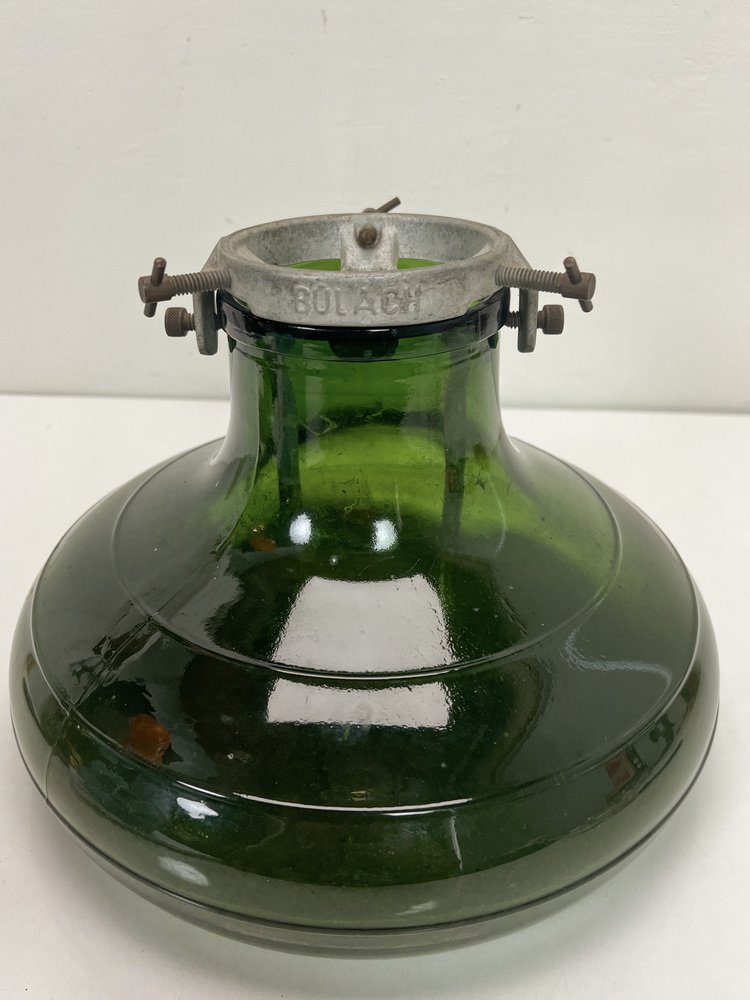 Green Glass Christmas Tree Stand from Bulach of Switzerland, 1930s for ...