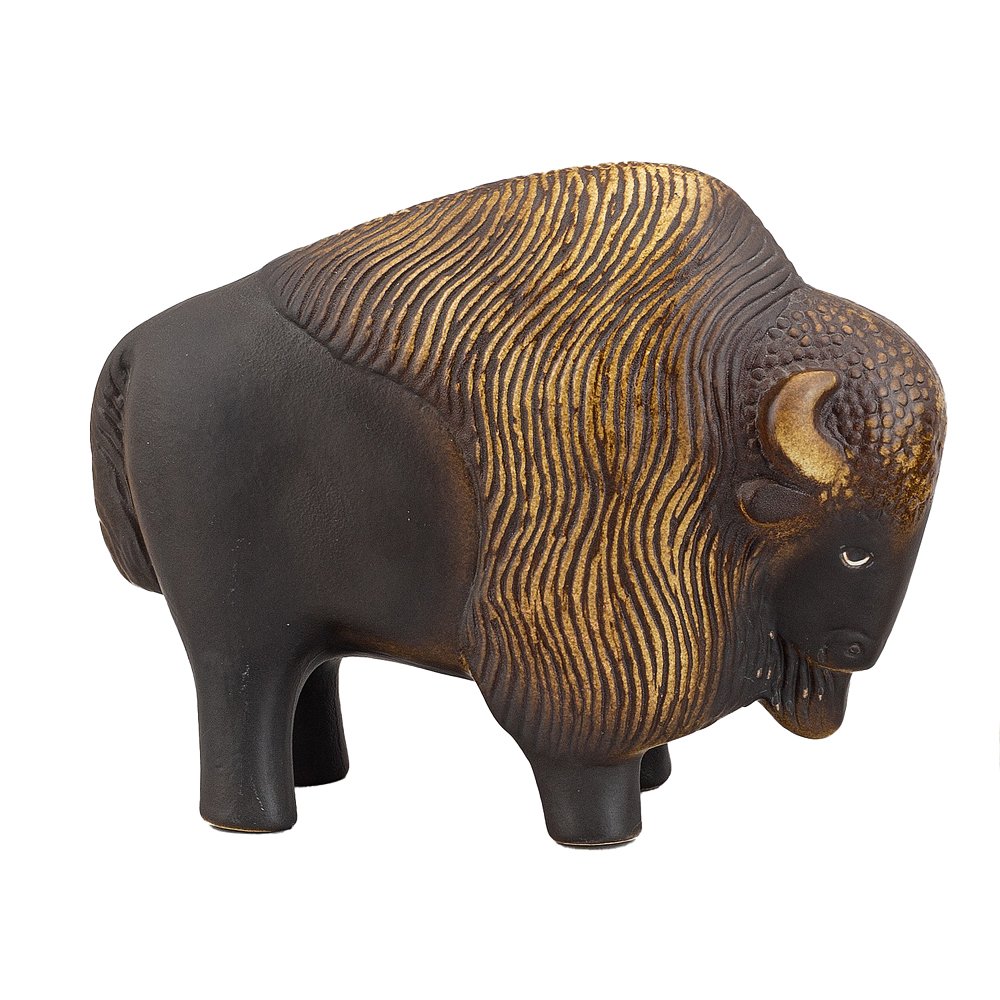 Skandinavische Mid-Century Figur aus Steingut von Lisa Larson für NK ...