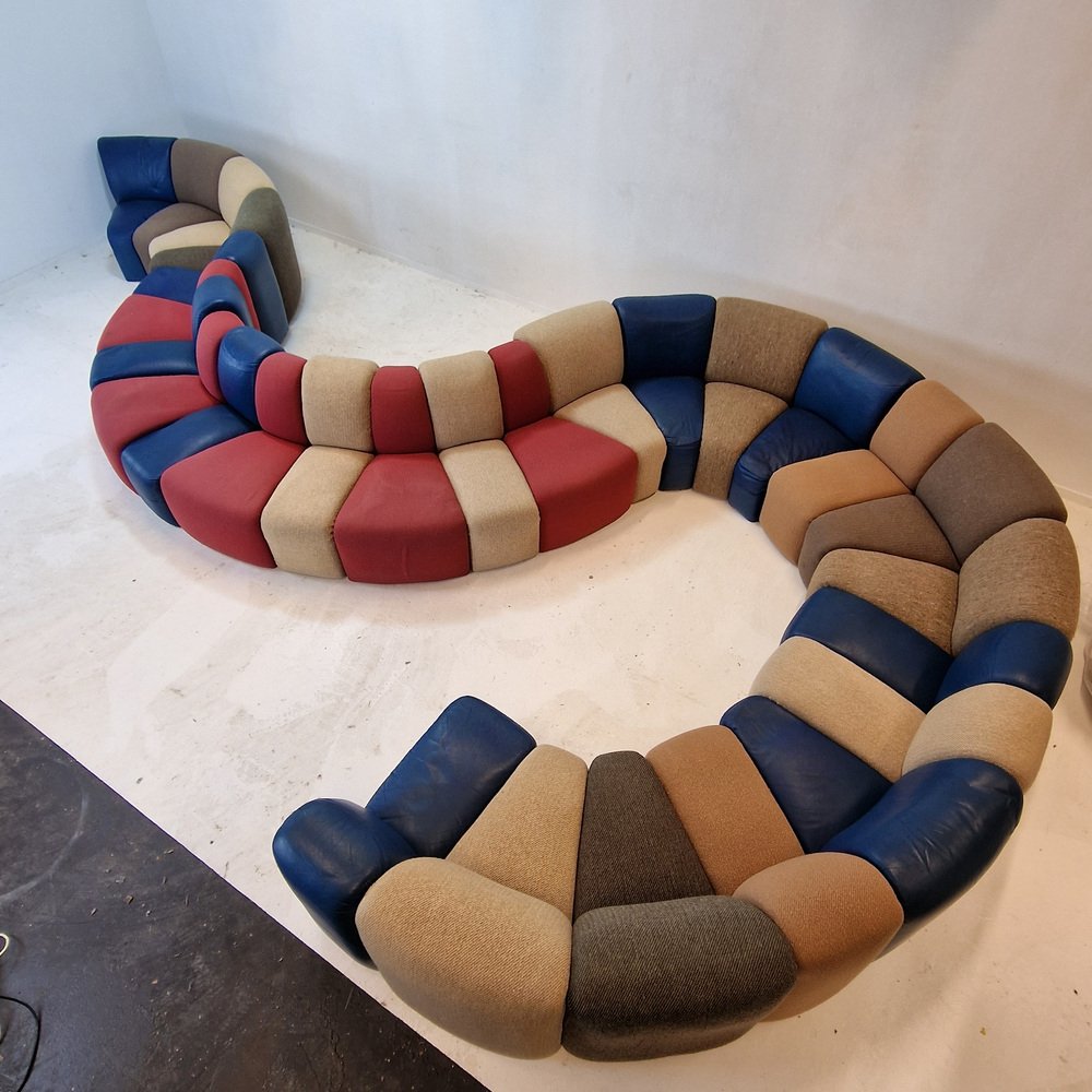 Large Mississippi Modular Sofa for Artifort, 1970s for sale at Pamono