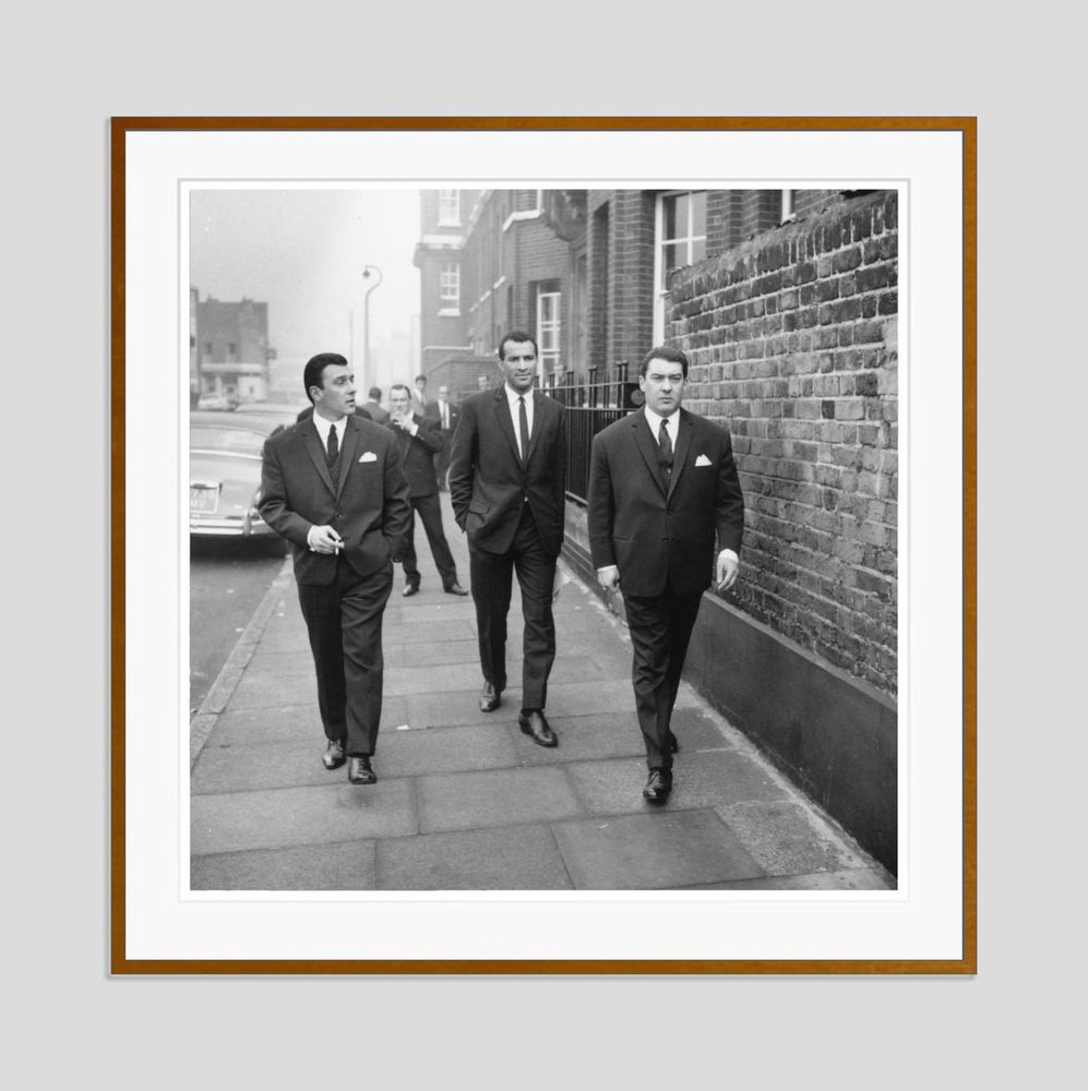 Kray Twins, Archival Pigment Print in Brown Frame for sale at Pamono