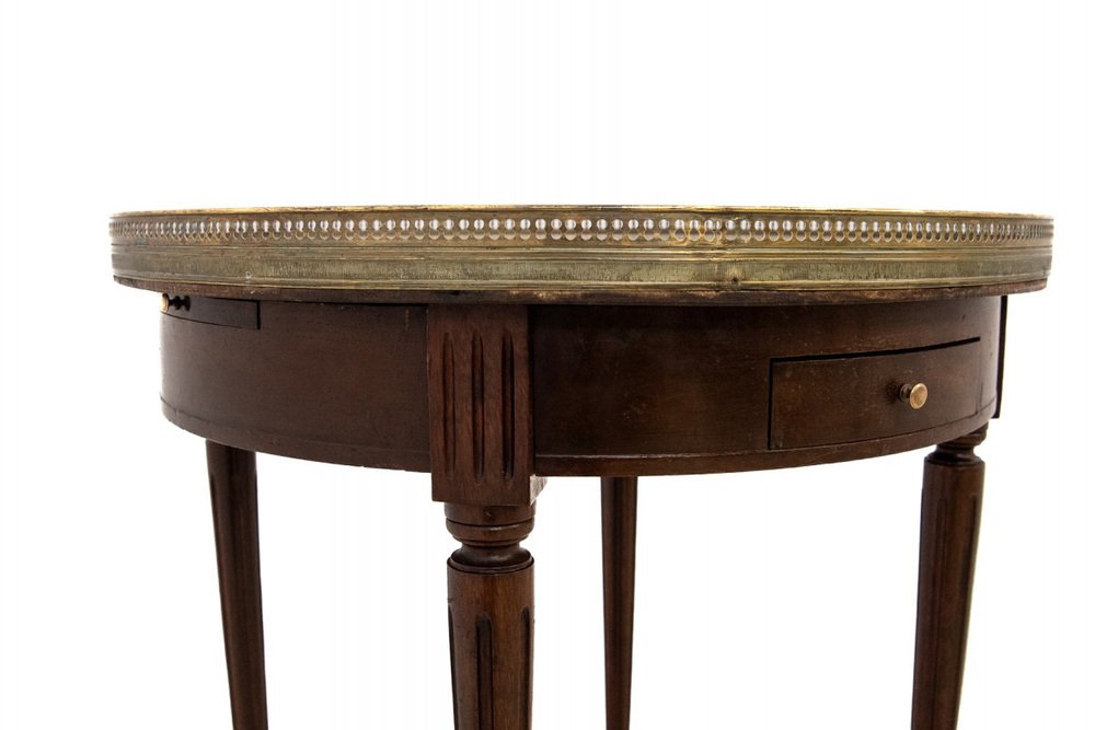 French Round Card Table for sale at Pamono