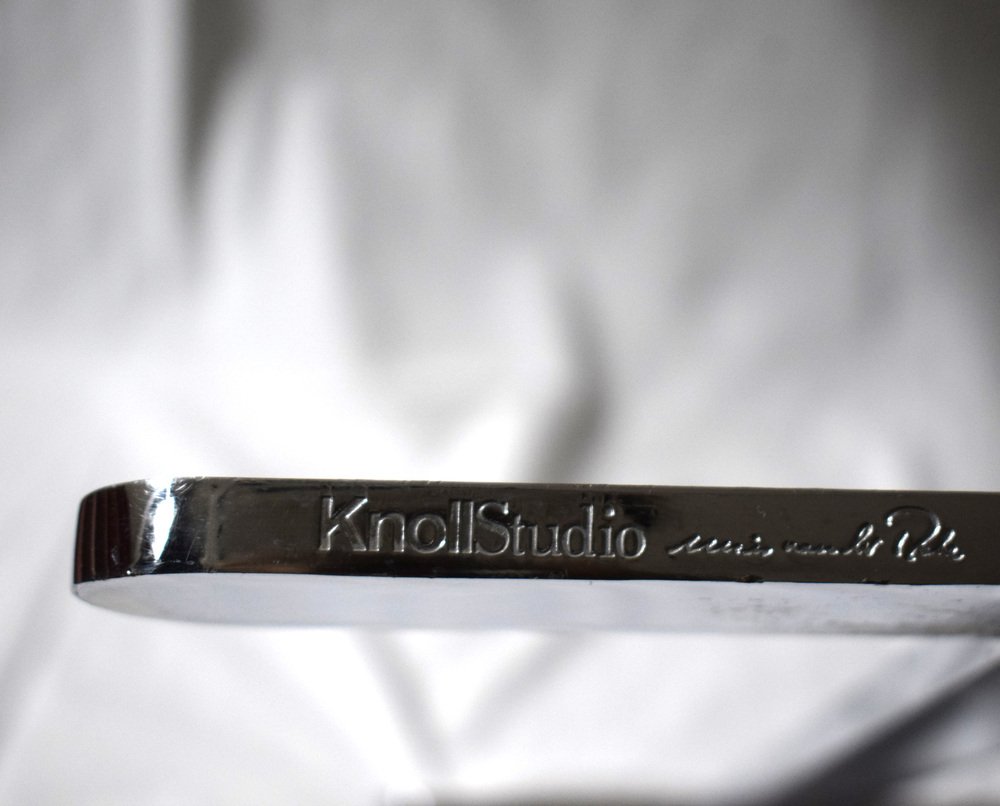 Brno Flat Bar Chair by Ludwig Mies van der Rohe for Knoll, 1990s for ...