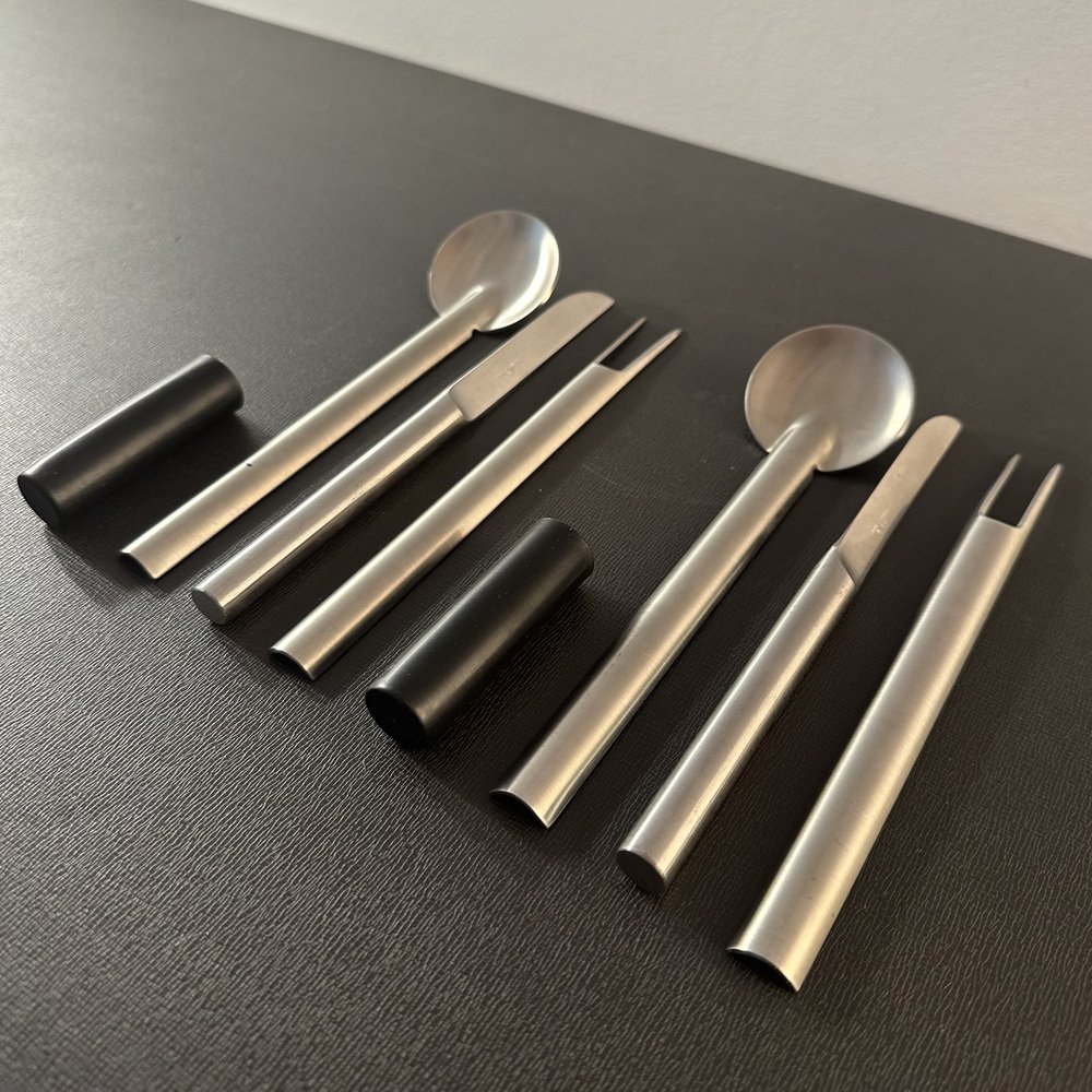 Uni Set Casters by Carla Nencioni and Armando Moori for Zani & Zani ...