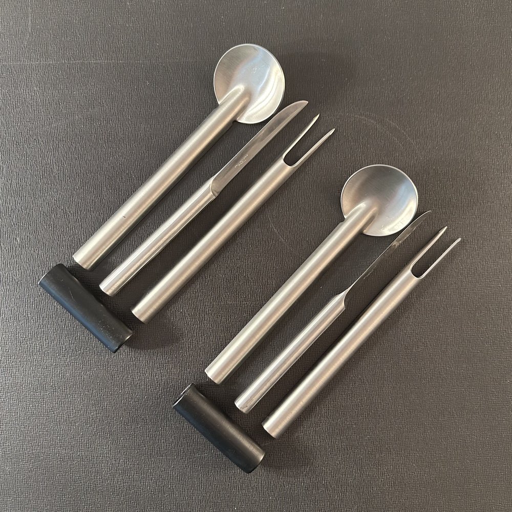 Uni Set Casters by Carla Nencioni and Armando Moori for Zani & Zani ...