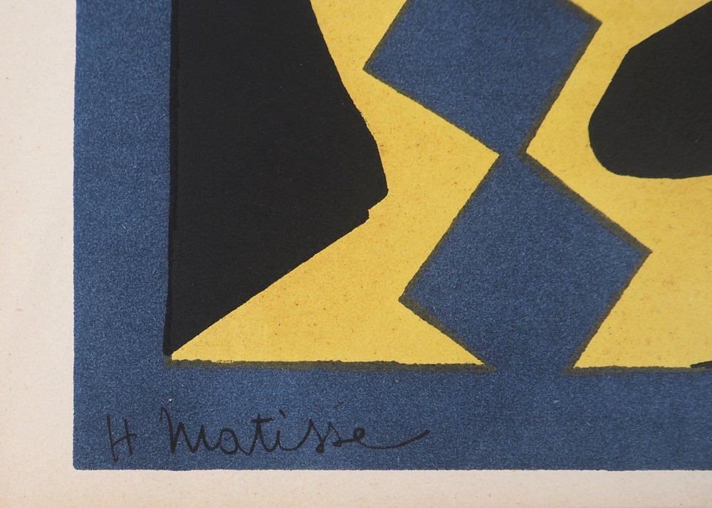 Henri Matisse Foliage 1954 Signed Lithograph For Sale At Pamono