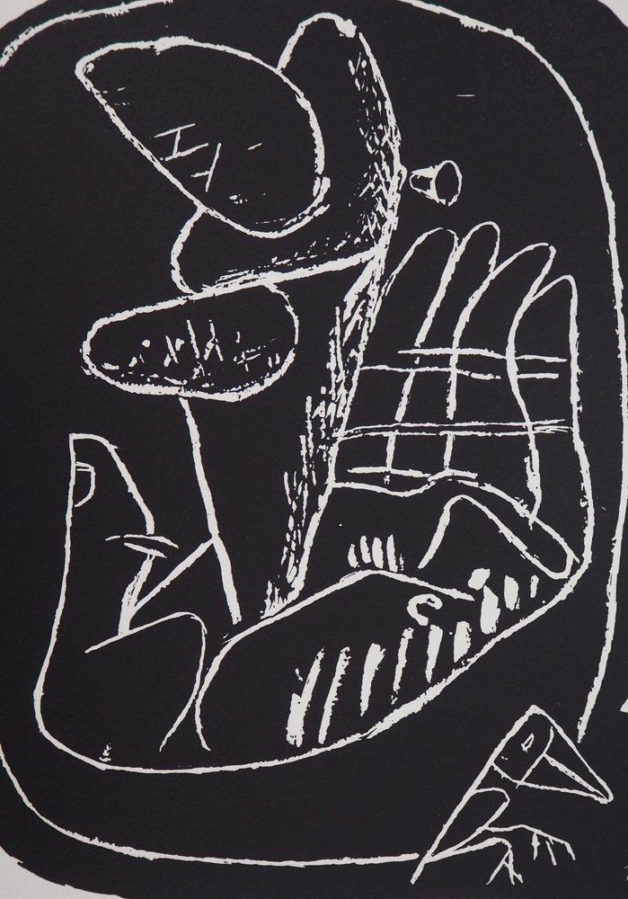 Le Corbusier, Hand and Esotericism, 1964, Signierte ...