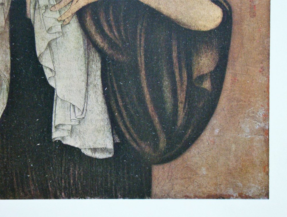 After Walter Sauer, Pleureuse, 1930, Chromotype Etching for sale at Pamono