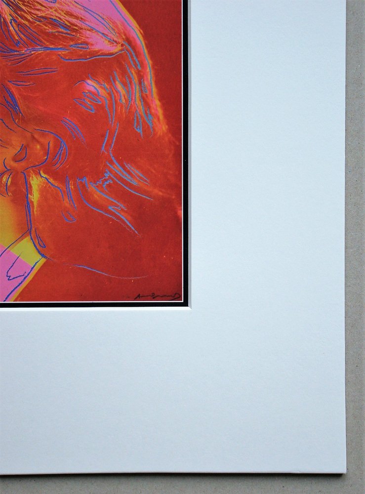 After Andy Warhol, Portrait of Ingrid Bergman, 1983, Offset Lithograph for sale at Pamono