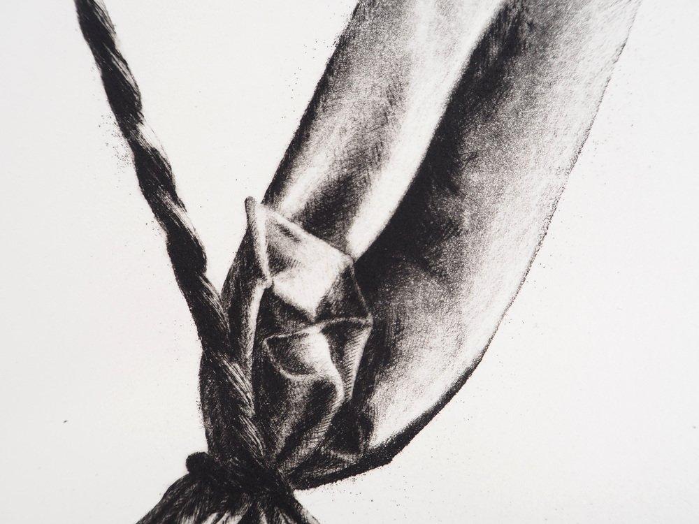 Titus-Carmel, Sails and Ropes, 1977, Original Drypoint for sale at Pamono