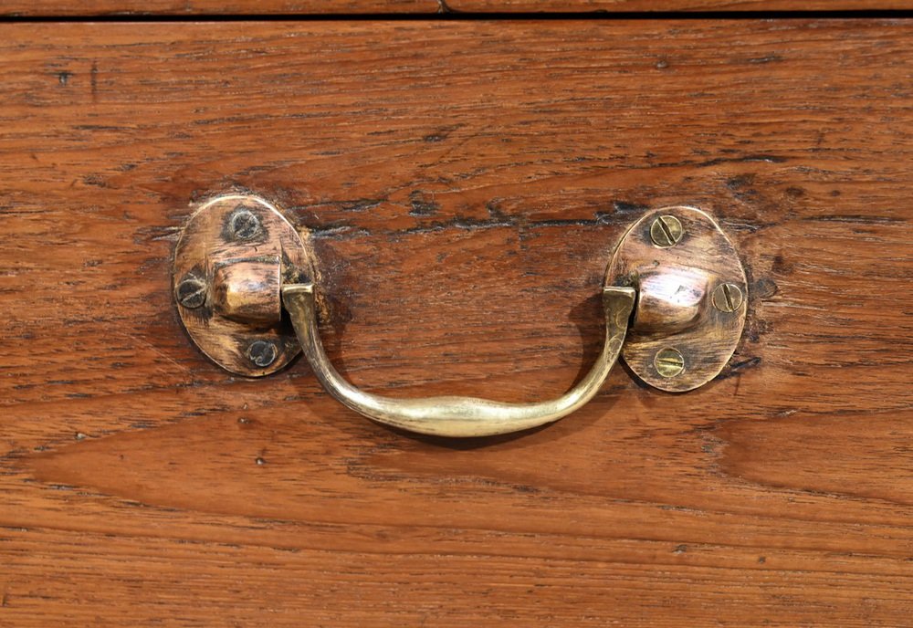 Small 19th Century Naval Chest in Teak for sale at Pamono