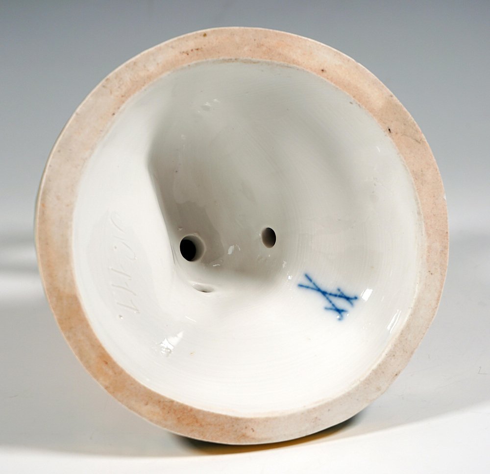 Cupids on Dolphin Figurine by Heinrich Schwabe for Meissen, 1890 for ...