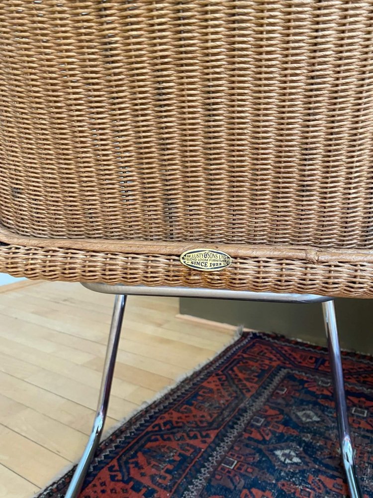 Cantilever Chairs from Lloyd Loom, Set of 2 for sale at Pamono