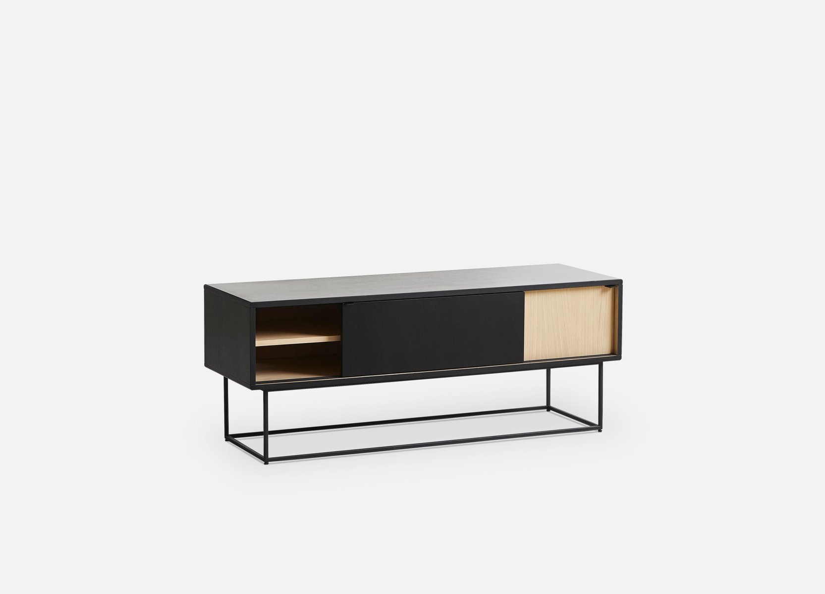 Black and White Virka Low Sideboard by Ropke Design and Moaak for sale ...