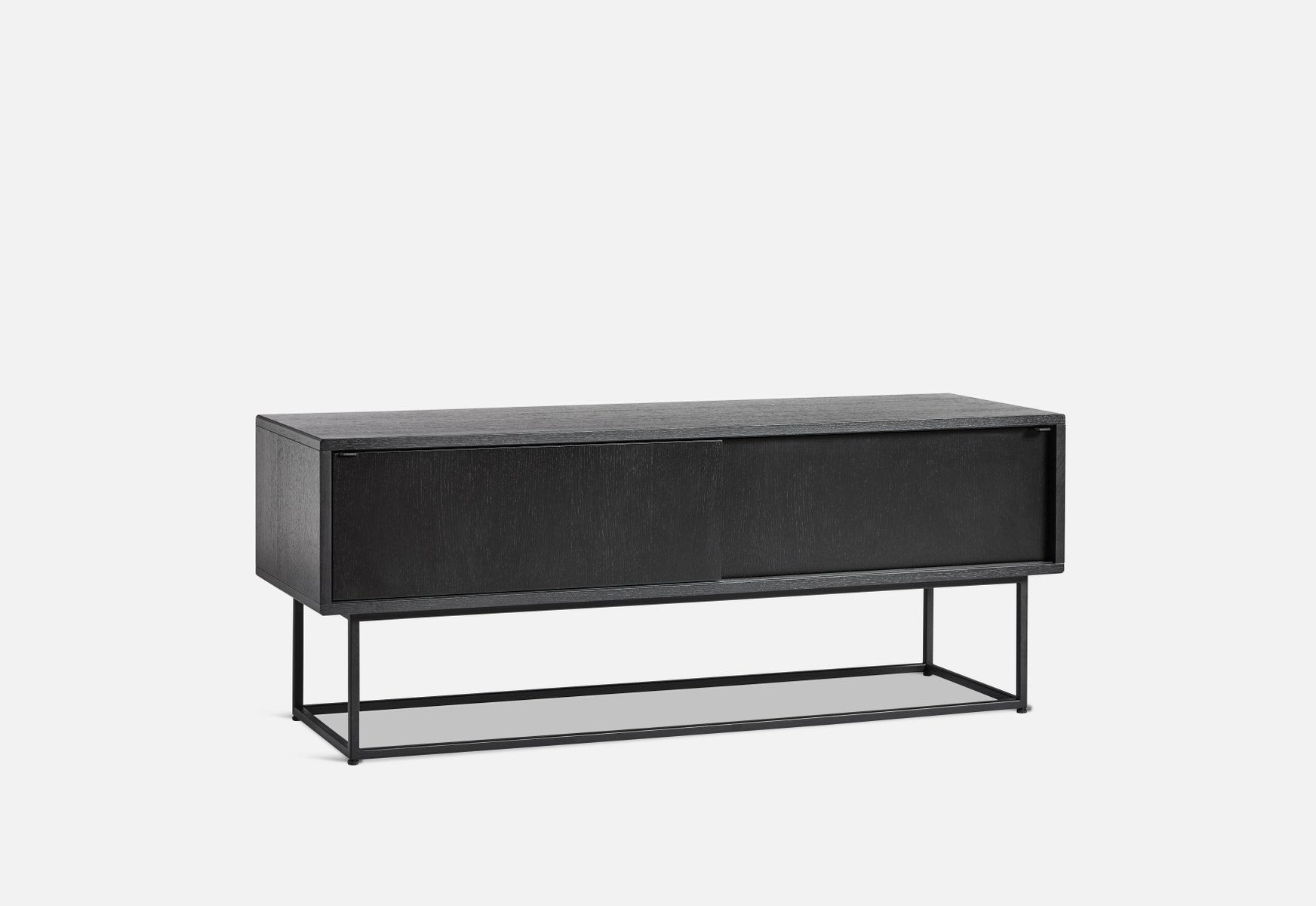Black Oak Virka Low Sideboard by Ropke Design and Moaak for sale at Pamono