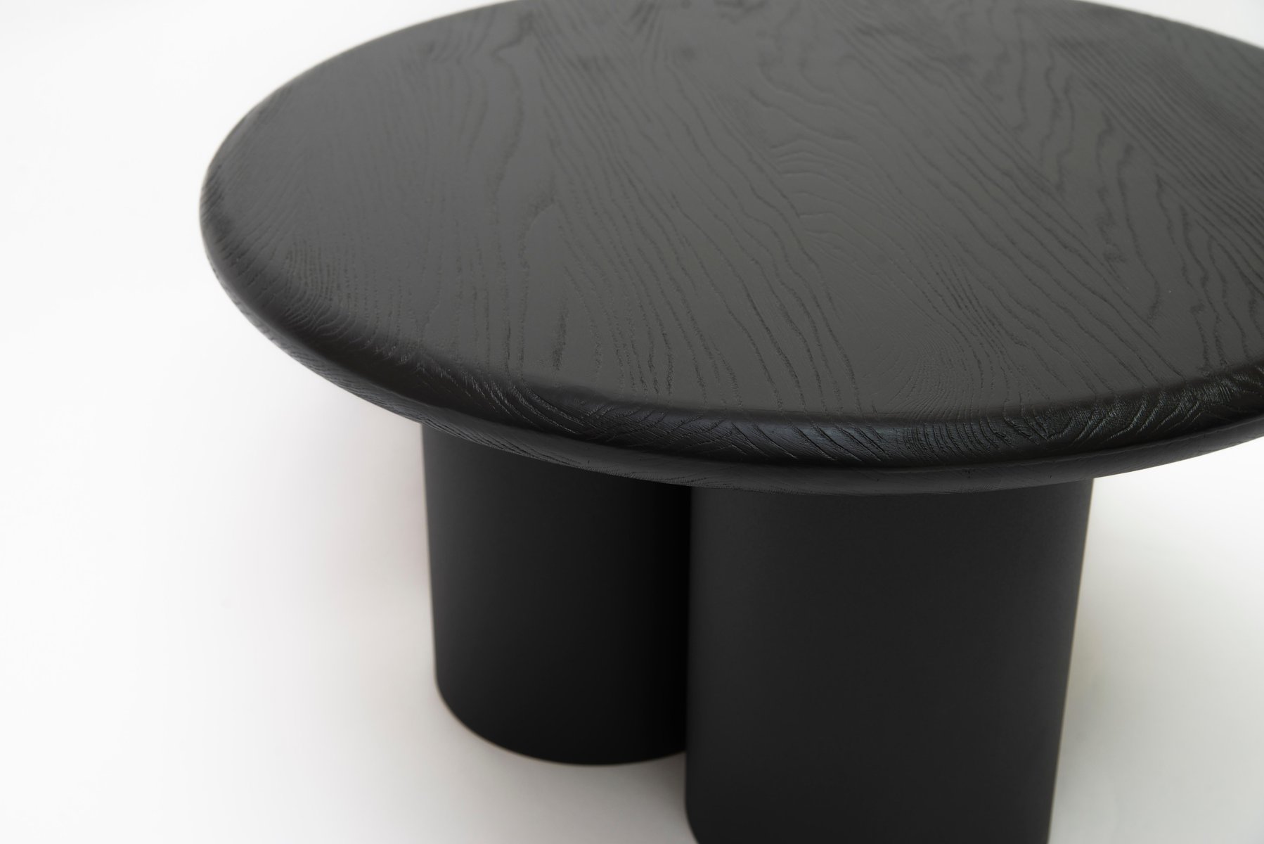 Object 059 Oak Black 90 Coffee Table by NG Design for sale at Pamono