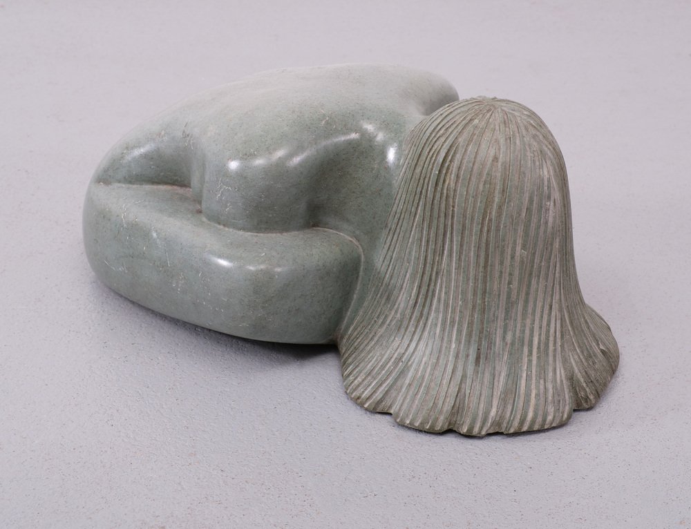 Bather Sculpture by Gregory Mutasa, Zimbabwe, 1990s for sale at Pamono