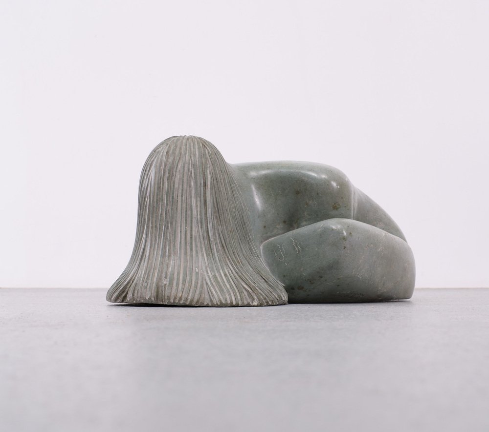 Bather Sculpture by Gregory Mutasa, Zimbabwe, 1990s for sale at Pamono