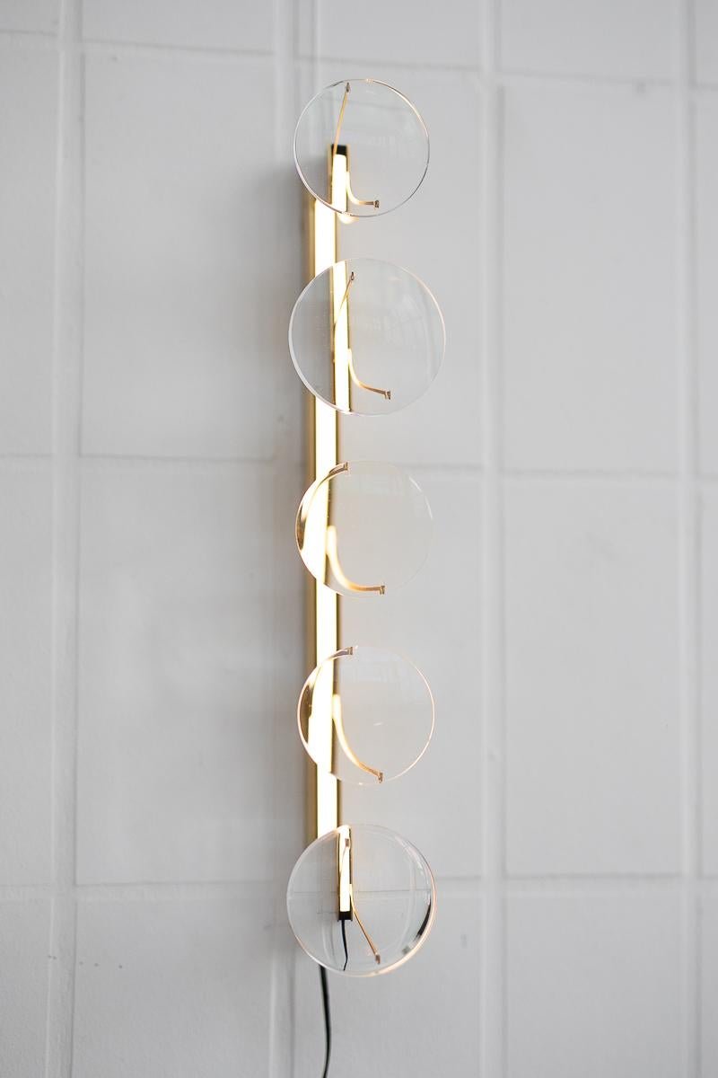 5-Lens Wall Lamp by Object Density for sale at Pamono