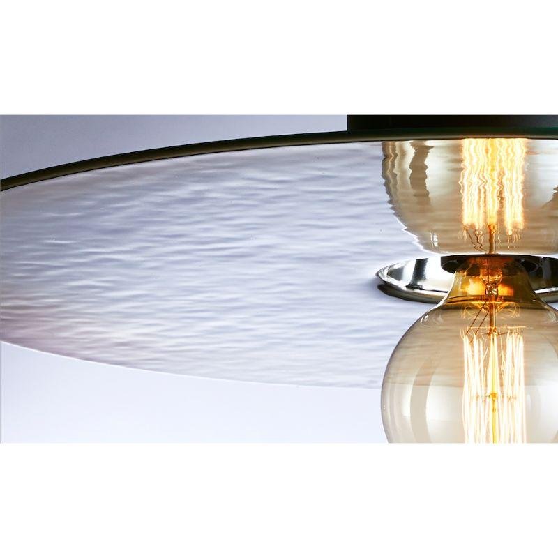 Small Silver Mirage Pendant Light by Radar for sale at Pamono