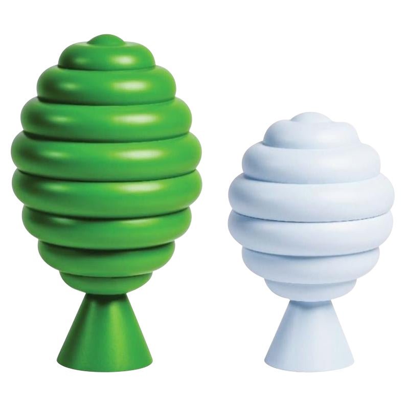 Beebee Jars in Blue and Green by Made by Choice, Set of 2 for sale at ...