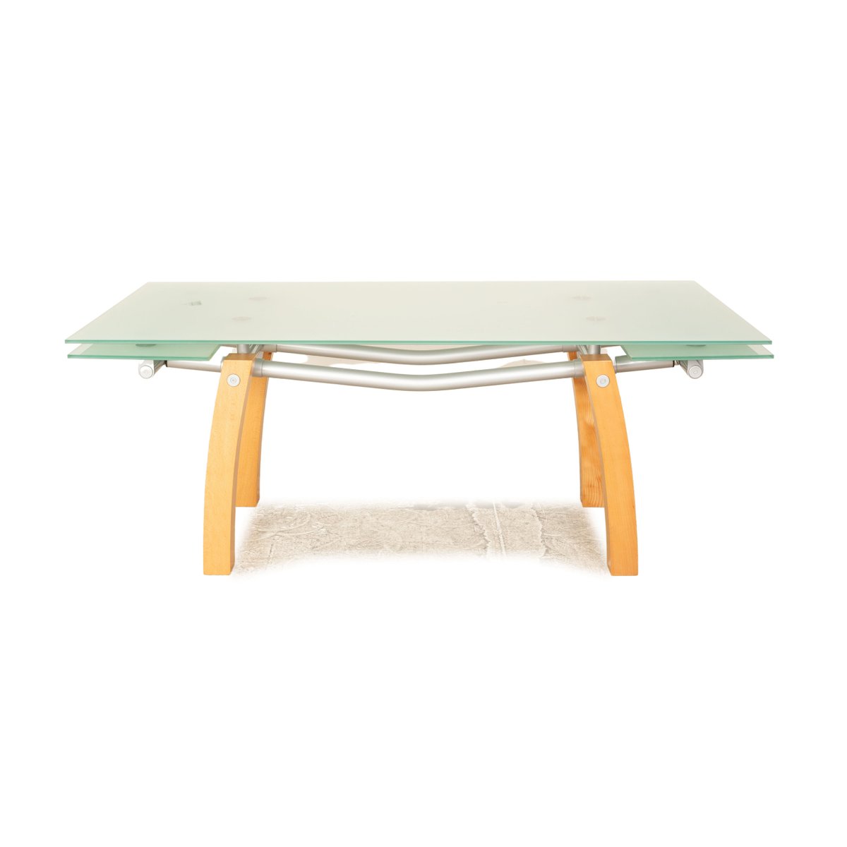 Extendable Glass Dining Table from Bonaldo Blitz for sale at Pamono