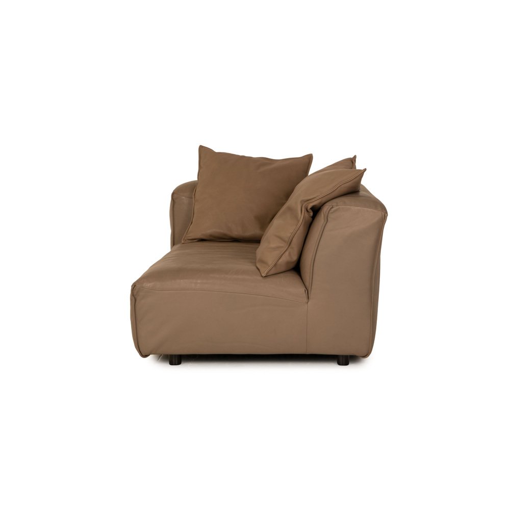 Mio Leather Two-Seater Beige Sofa from Rolf Benz for sale at Pamono