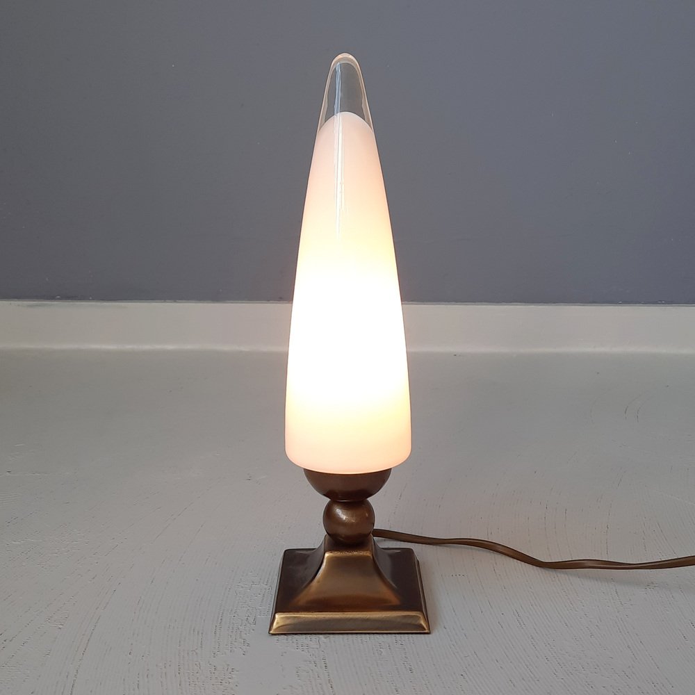 Vintage Iceberg Table Lamps, 1990s, Set of 2 for sale at Pamono