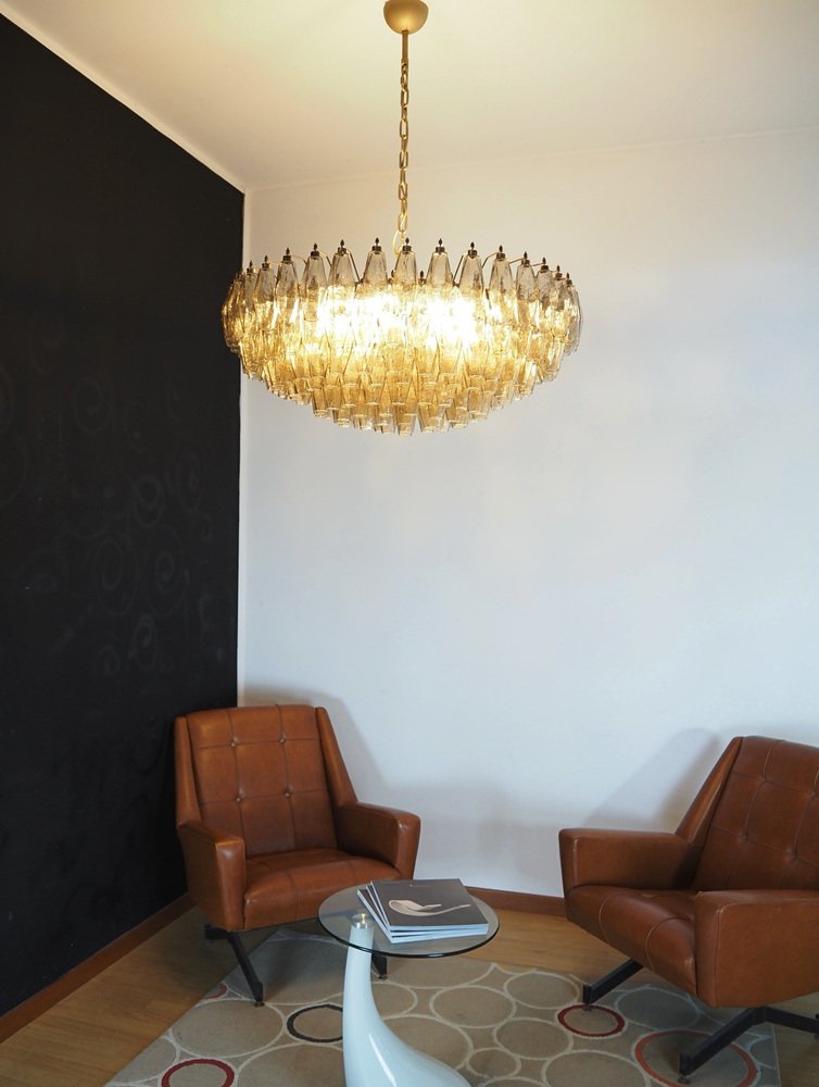 Vintage Murano Glass Candelier for sale at Pamono