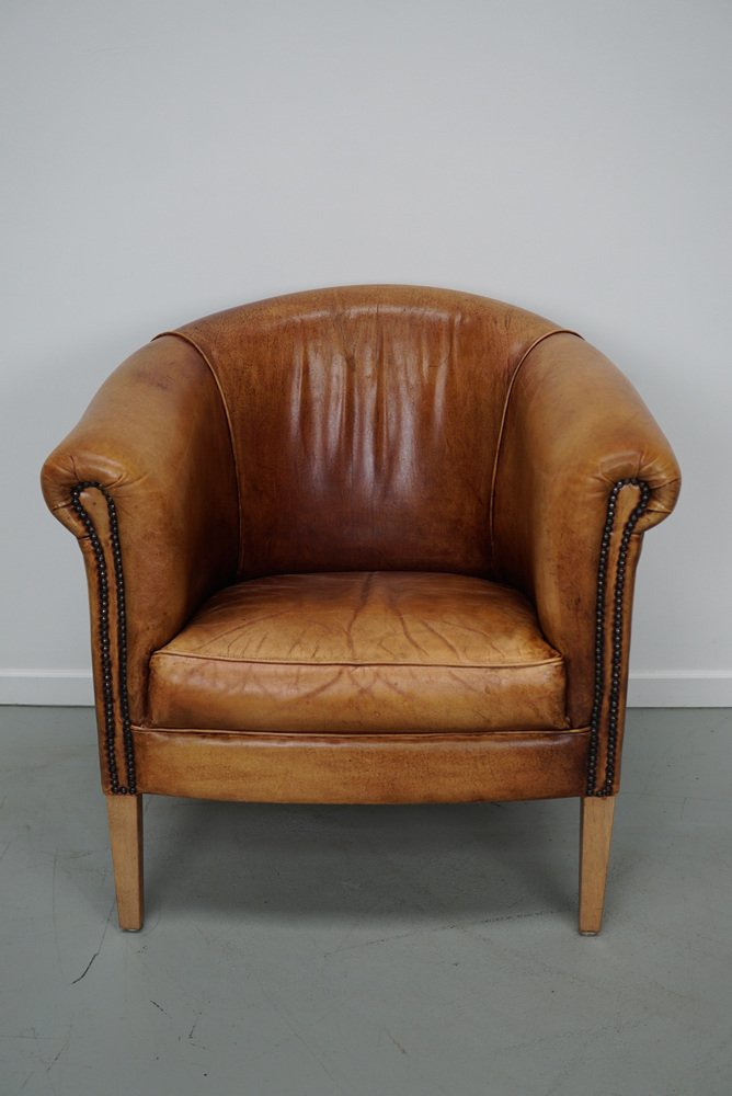 Clubsessel Leder Vintage